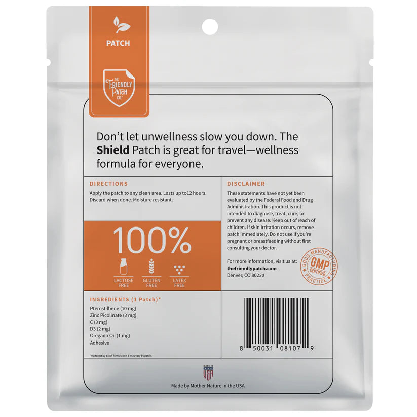 The Friendly Patch Co. Shield 8 pack – Mahi Naturals